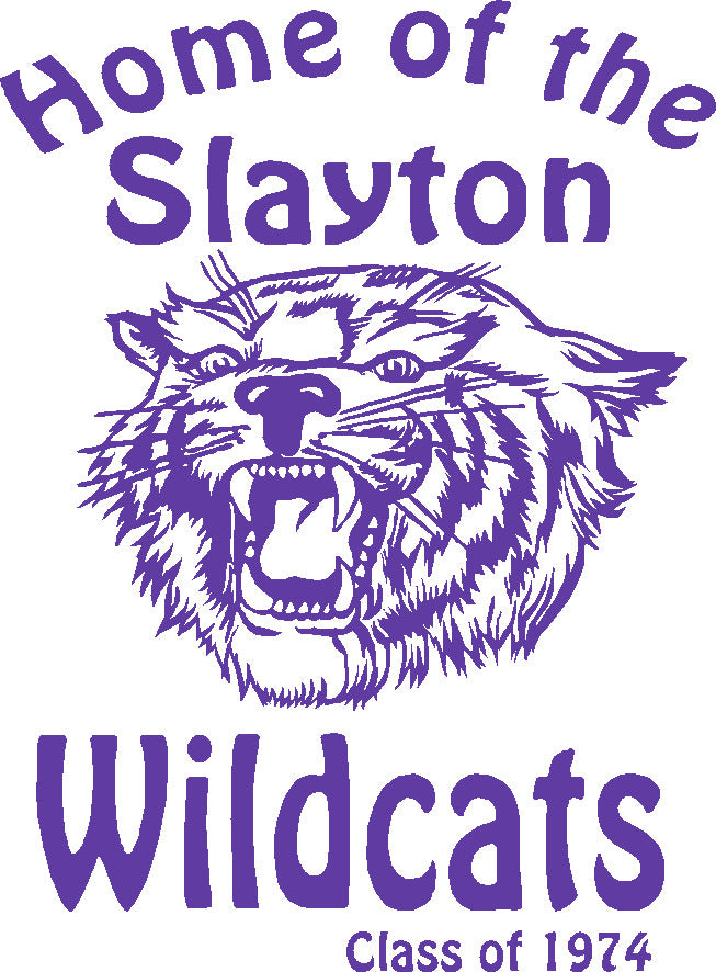 SLAYTON WILDCATS - CLASS OF 1974 – 507 Designs